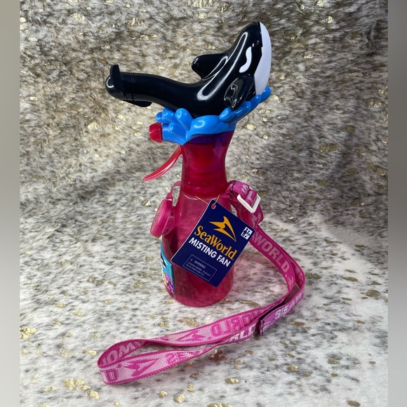 Sea World | Accessories | Seaworld Pink Shamu Misting Fan New With Tags ...